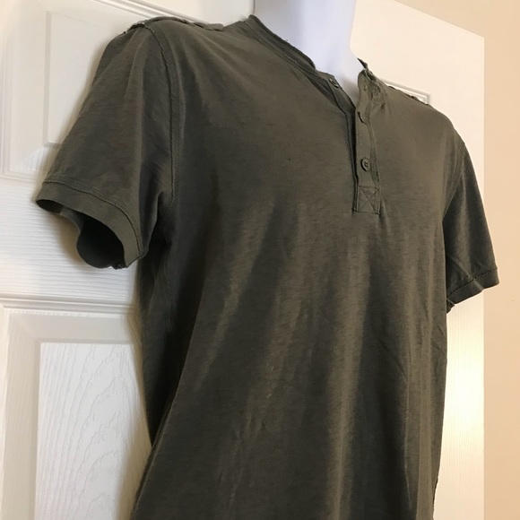 Express | Shirts | Mens Express Army Color Shirt Sz Medium | Poshmark